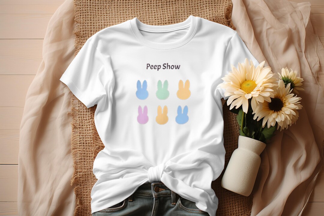 Easter Peep Show T-shirt - Etsy