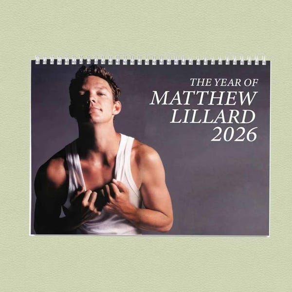 Matt 2026 Calendar - Etsy UK