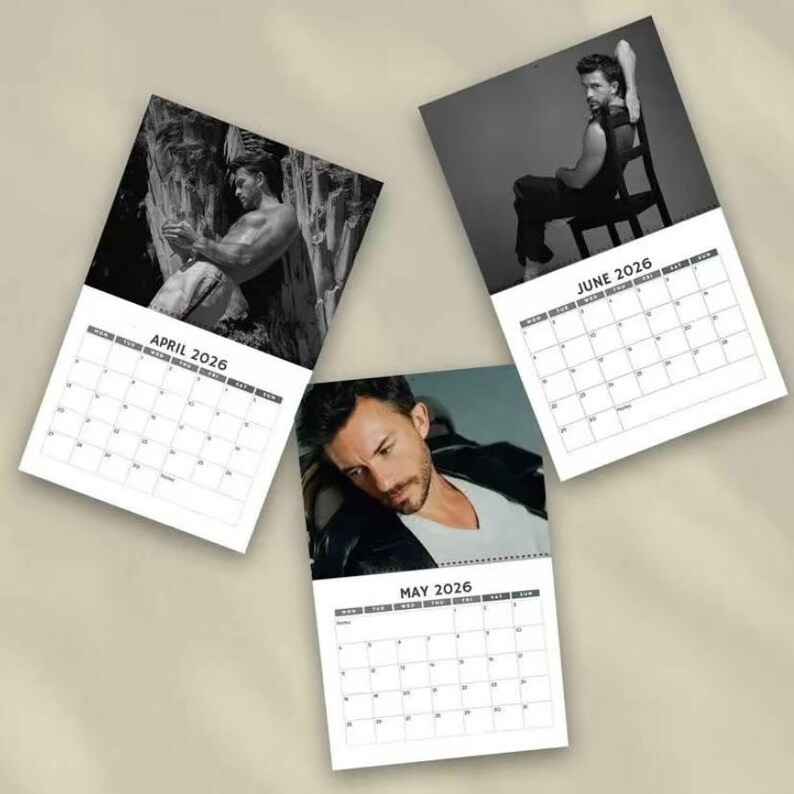 Jonathan Bailey 2026 Calendar | 2026 Wall Calendar | New Year Gift for ...