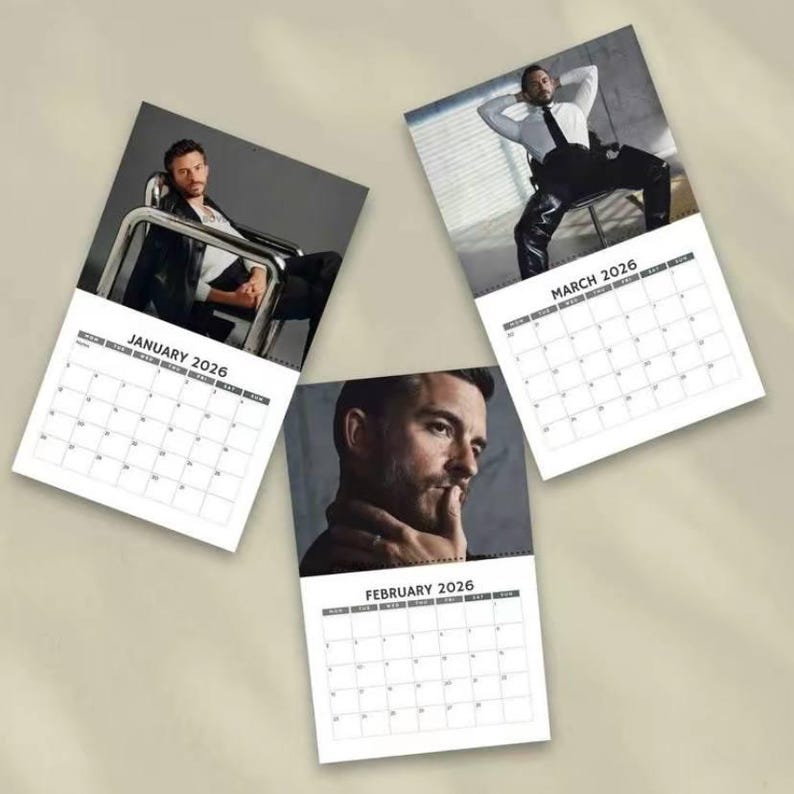 Jonathan Bailey 2026 Calendar | 2026 Wall Calendar | New Year Gift for ...
