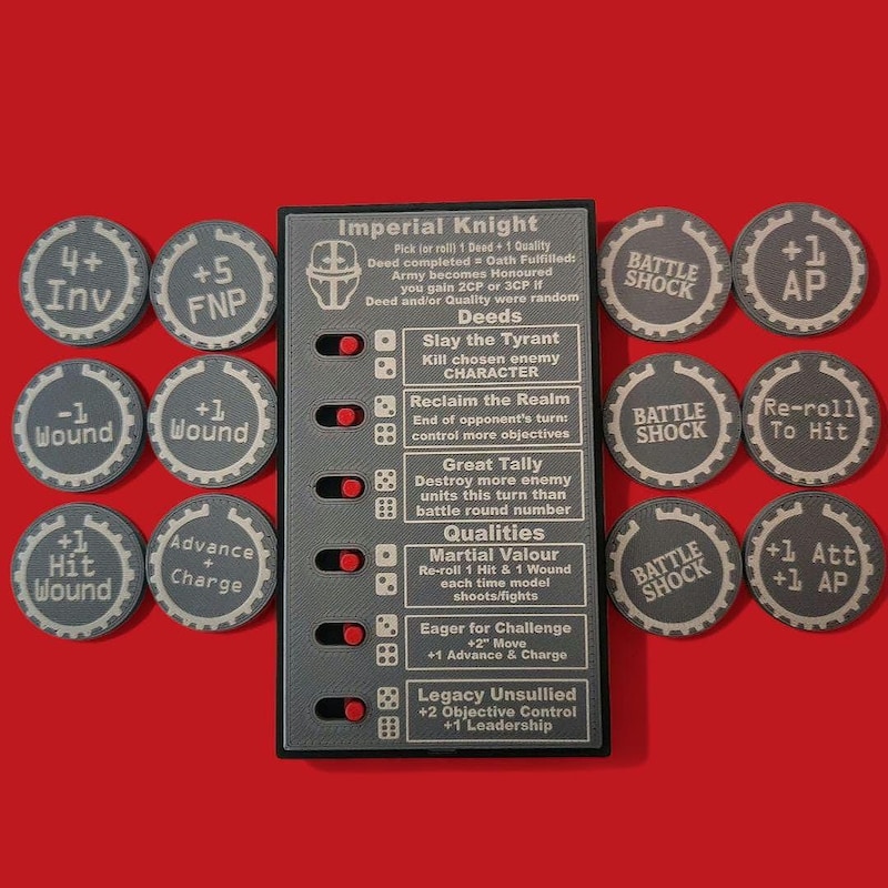 3d Imperial Knight - Etsy