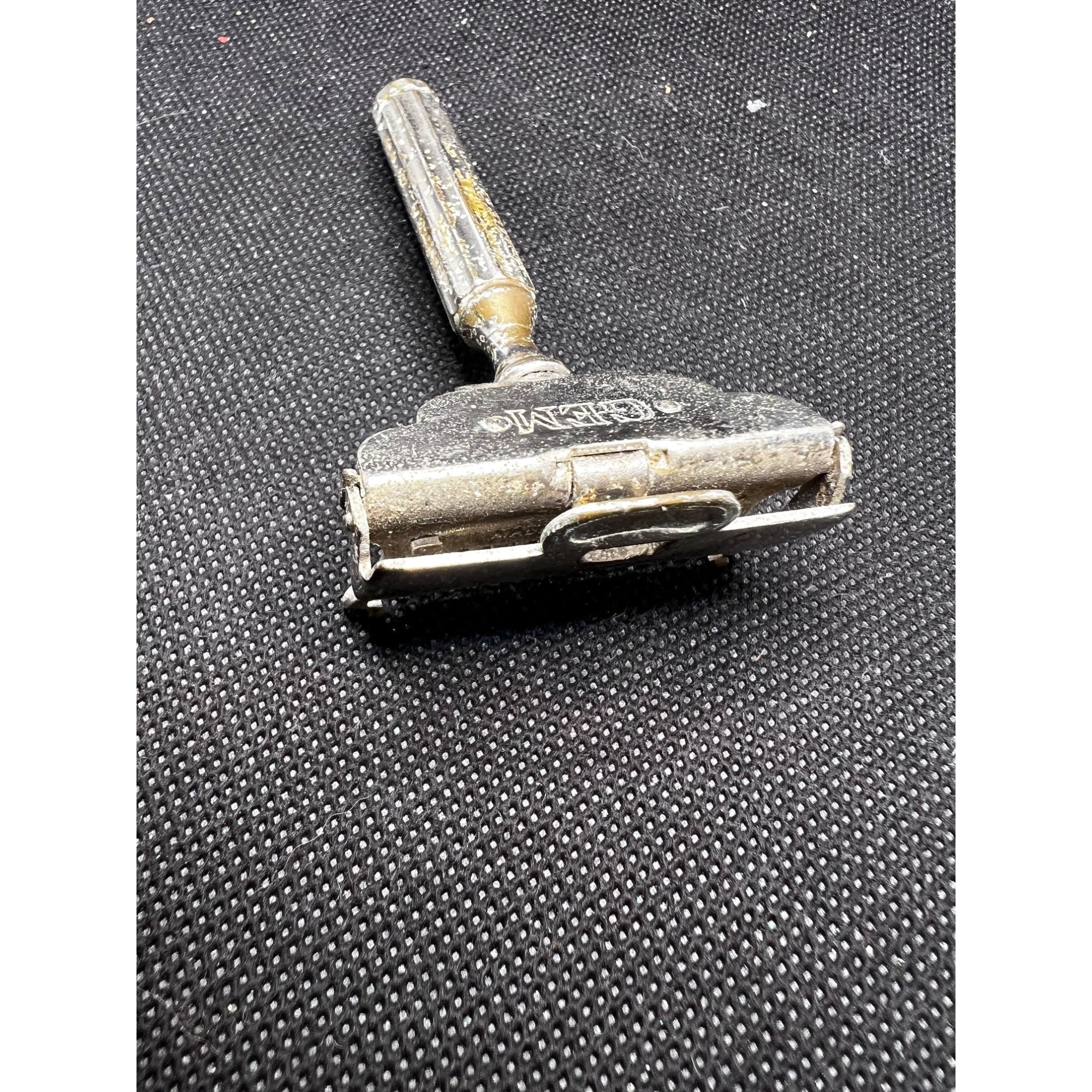 Antique GEM Safety Razor 1912 Style Brooklyn NY USA Single Edge Blade ...