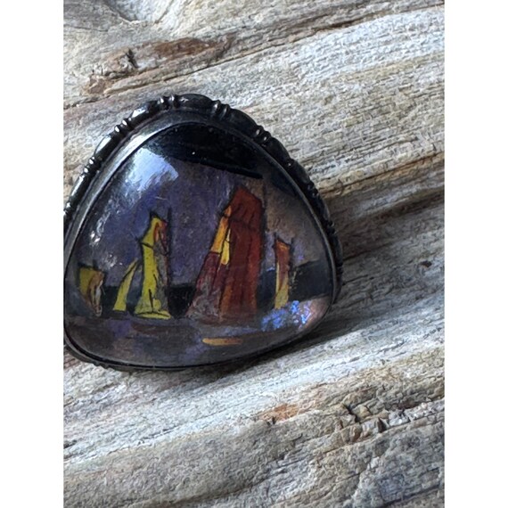 Antique Thomas Mott Morpho Butterfly Wing 1924 Nautic… - Gem