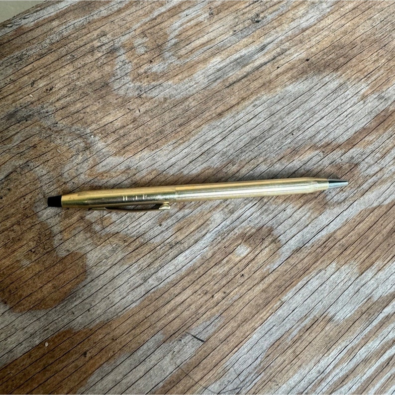 10KT Gold Filled Classic Century Cross Ball Point Pen - Etsy