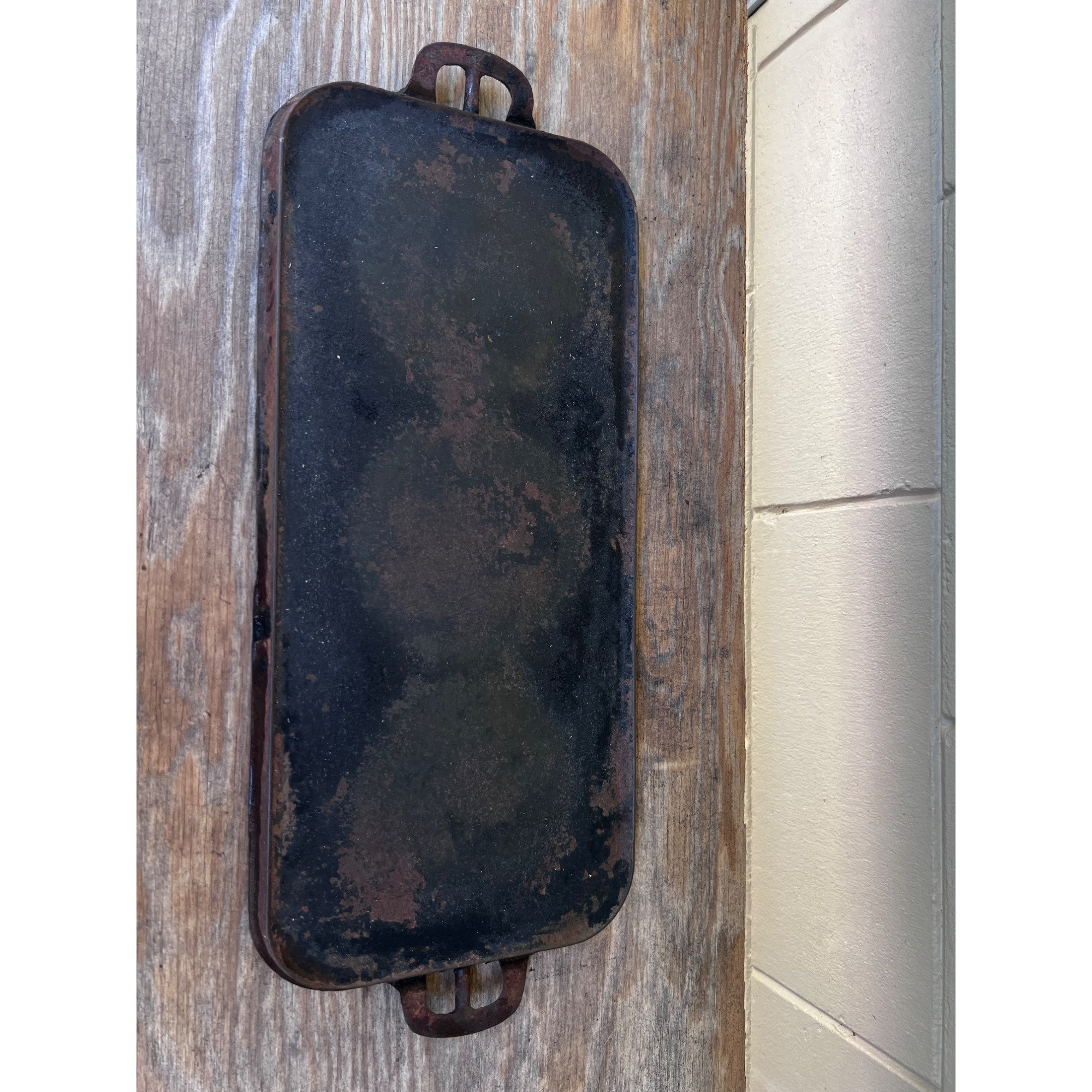 Antique Griswold Erie Long Griddle 19 X 9 - Etsy