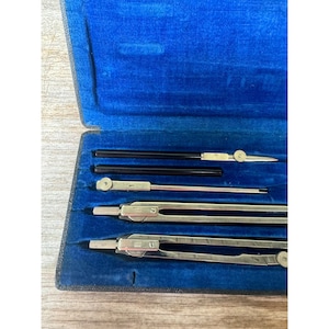 Vintage Haff Techniker German Drawing Tools Set Complete - Etsy