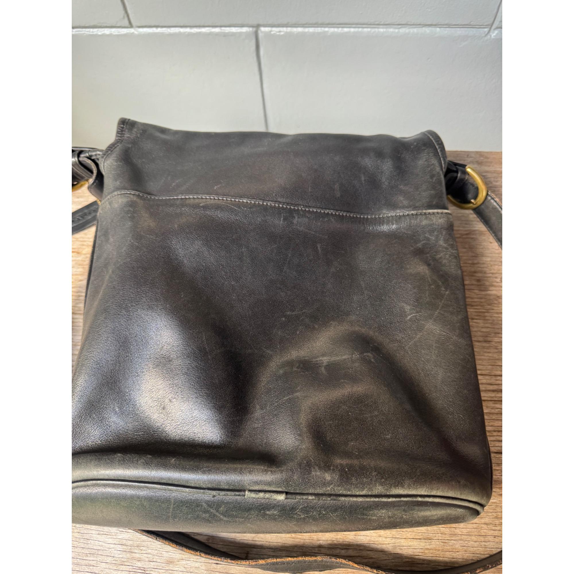 Vintage COACH 4115 Black Leather Soho Whitney Shoulder Bag - Etsy