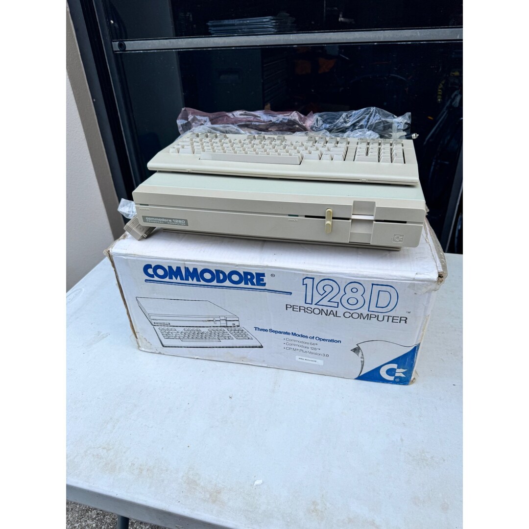 Vintage Commodore 128D - Etsy