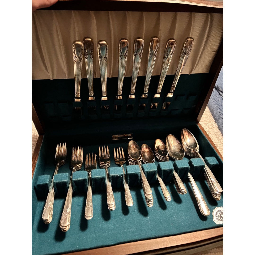 WM Rogers Mfg Co Original Flatware Set Talisman (silverplate, 1938) No ...