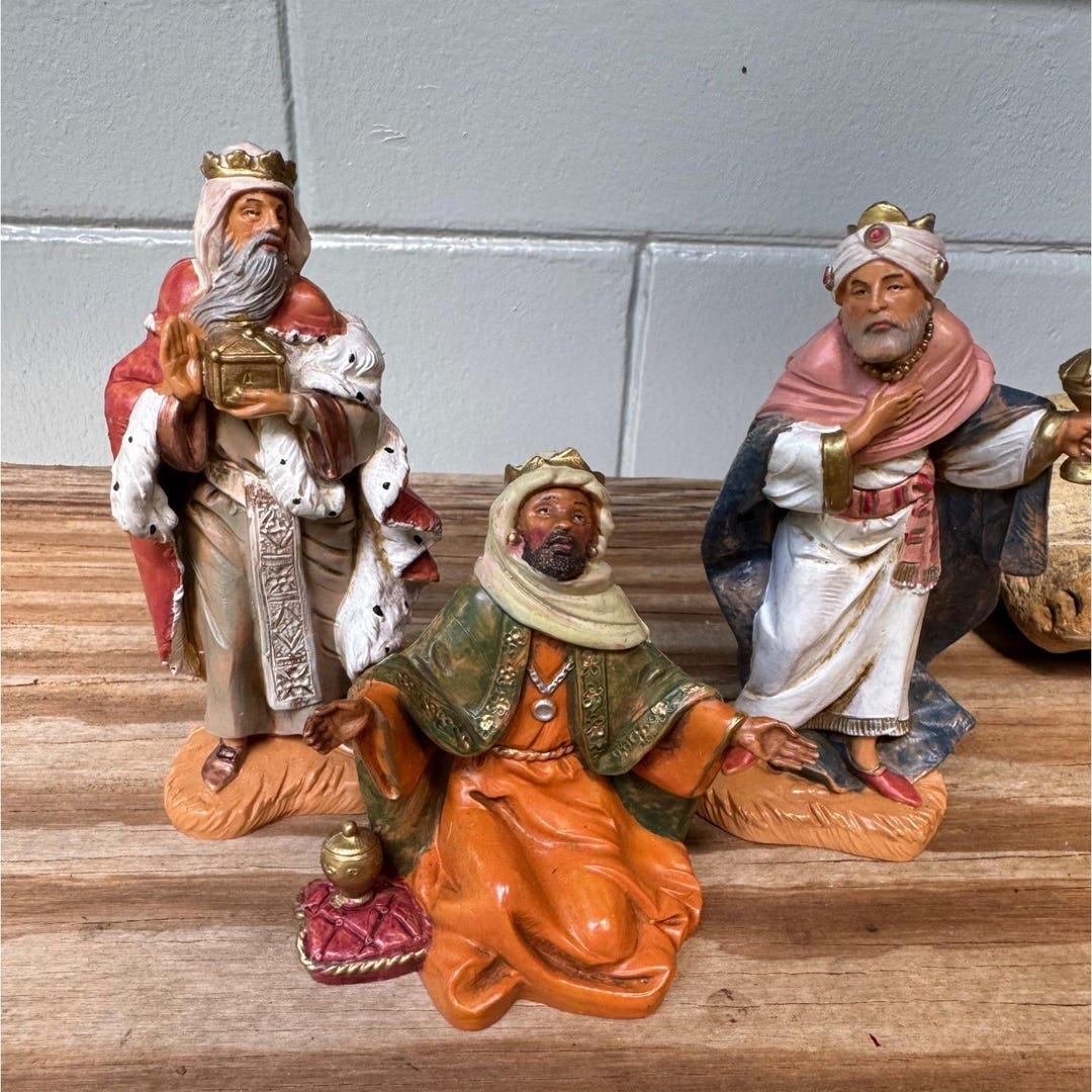 Fontanini 5 Three Kings Nativity Set Centennial Collection Made in ...