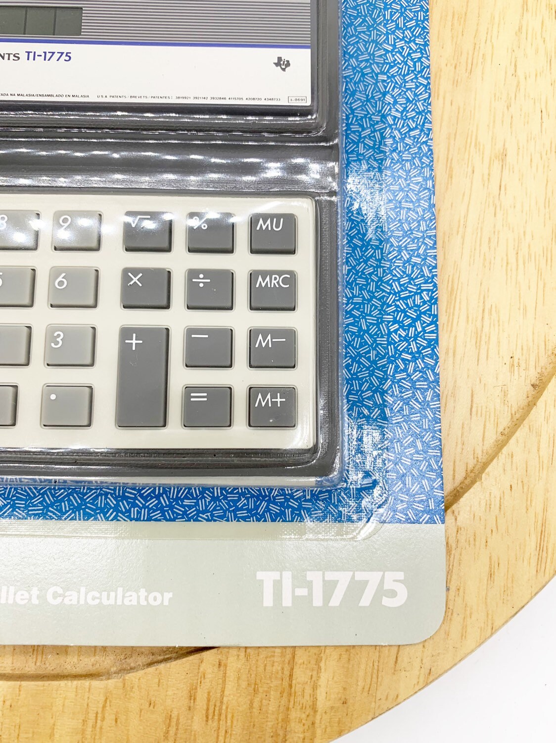 Texas Instruments Vintage Solar Calculator New TI-1775 - Etsy