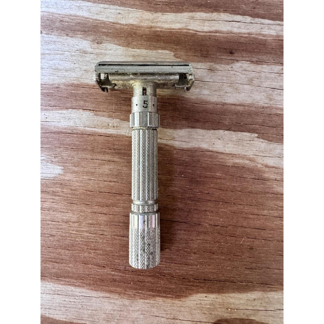Vintage Gillette Fatboy Adjustable Safety Razor 1961 G1 - Etsy