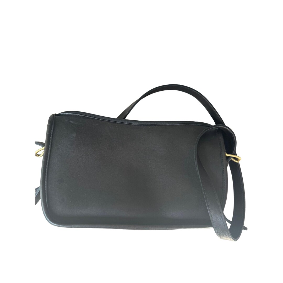 Vintage Coach Black Crossbody Bag A4C 9938 - Etsy