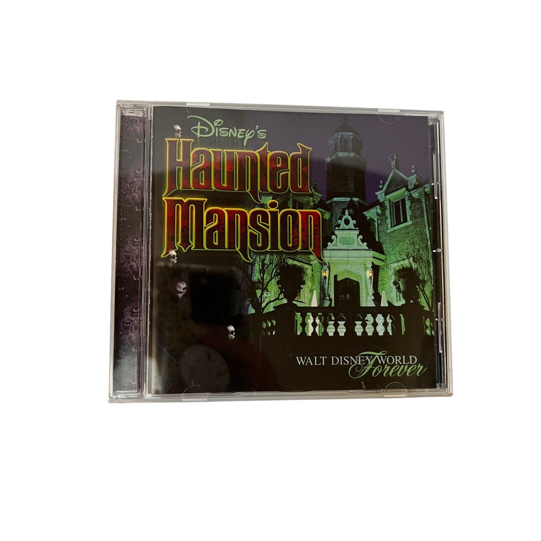 Disneys Haunted Mansion WALT DISNEY World Forever Rare Souvenir CD - Etsy