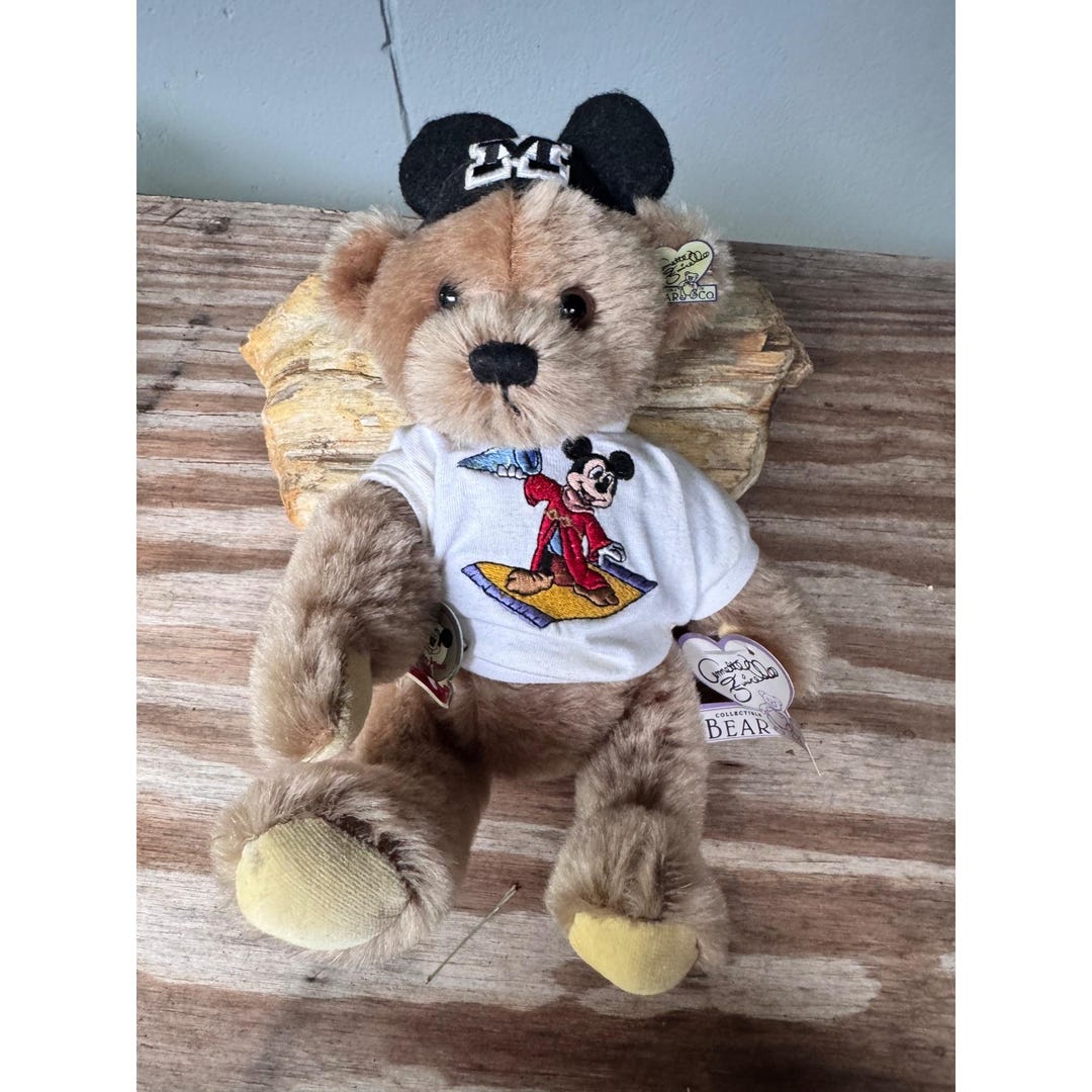 Annette Funicello Mousekebear Collectible Teddy Bear Magic Carpet ...
