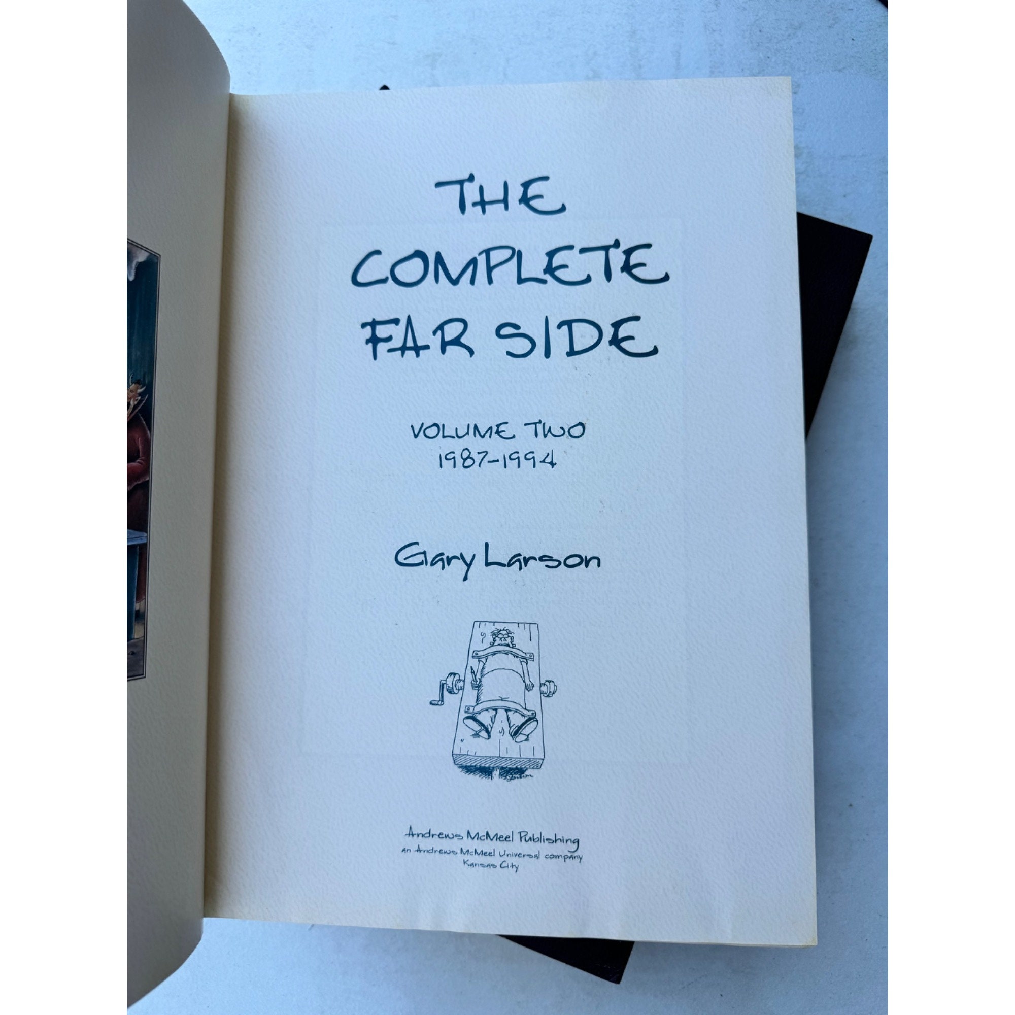 The Complete Far Side by Gary Larson 2 Volume Book Set - Etsy