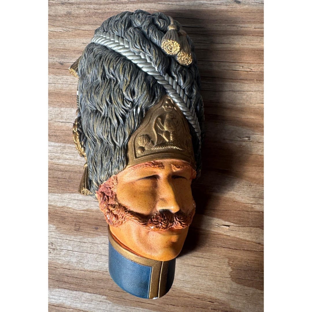 Vintage Bossons Grenadier Character Wall Mask - Etsy