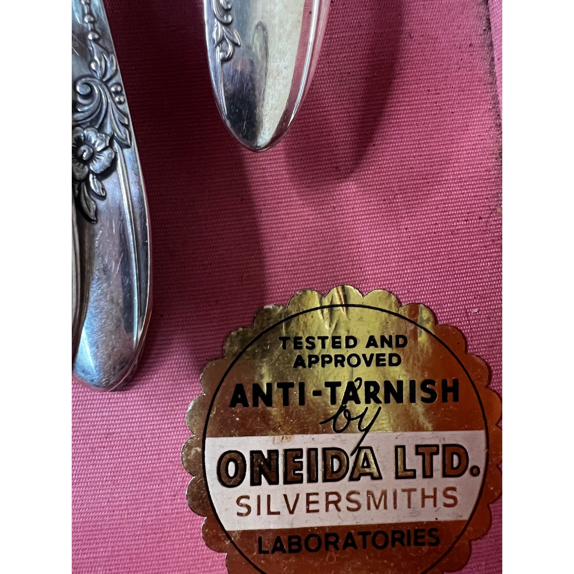 Tudor Plate Oneida Community Queen Bess 1948 Silverplate Set of 50 Pcs ...
