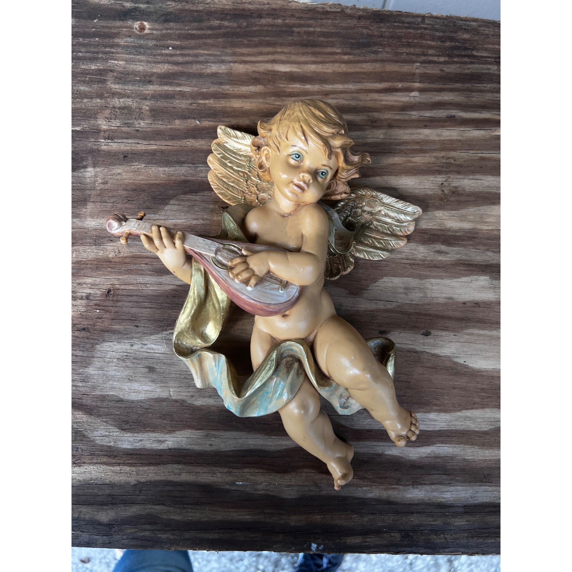 Vintage Simonetti Depose Cherub Angel 465 Large Wall Hanging - Etsy