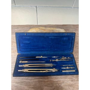 Vintage Haff Techniker German Drawing Tools Set Complete - Etsy