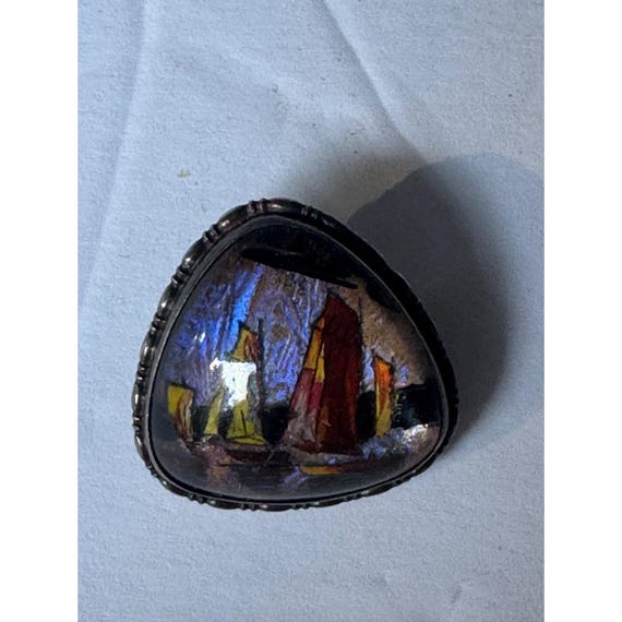 Antique Thomas Mott Morpho Butterfly Wing 1924 Nautic… - Gem