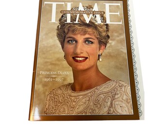 Princess Diana Time Magazine - Etsy