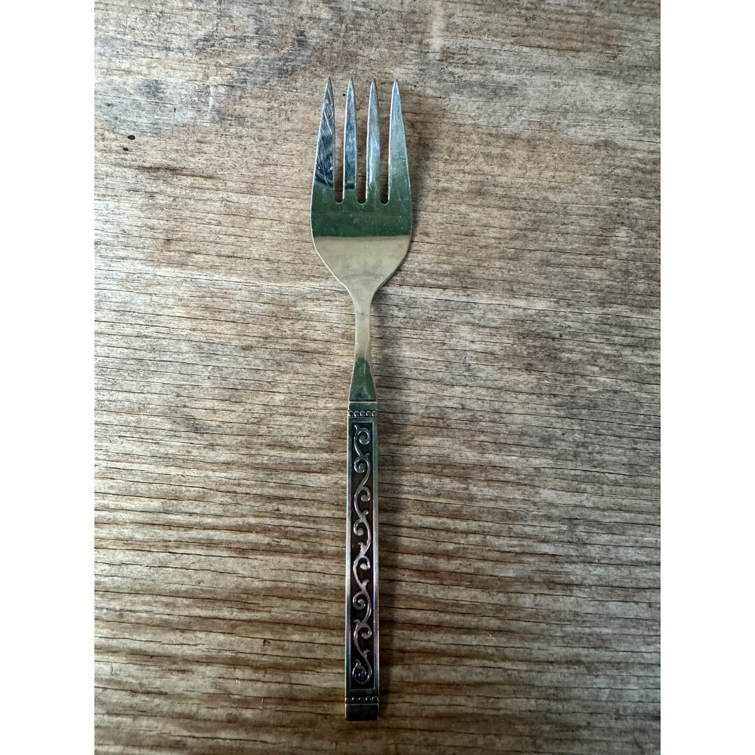 Oneida Stainless Spanish Court Flatware Meat Fork Replacement Mid ...