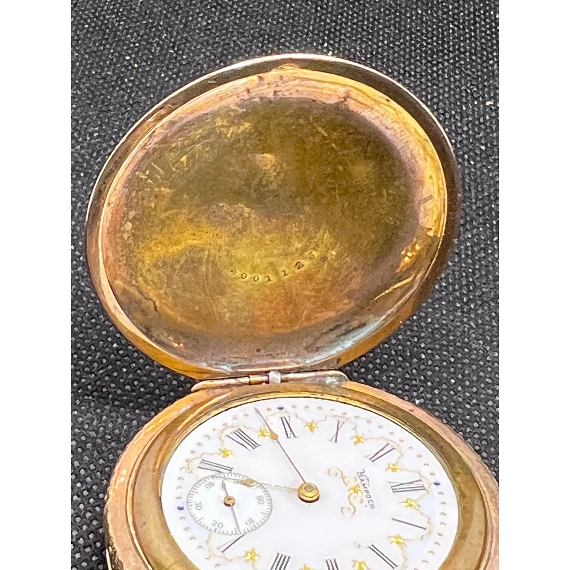 Antique Hampden Pocket Watch Inscribed 1911 Not Working - Etsy