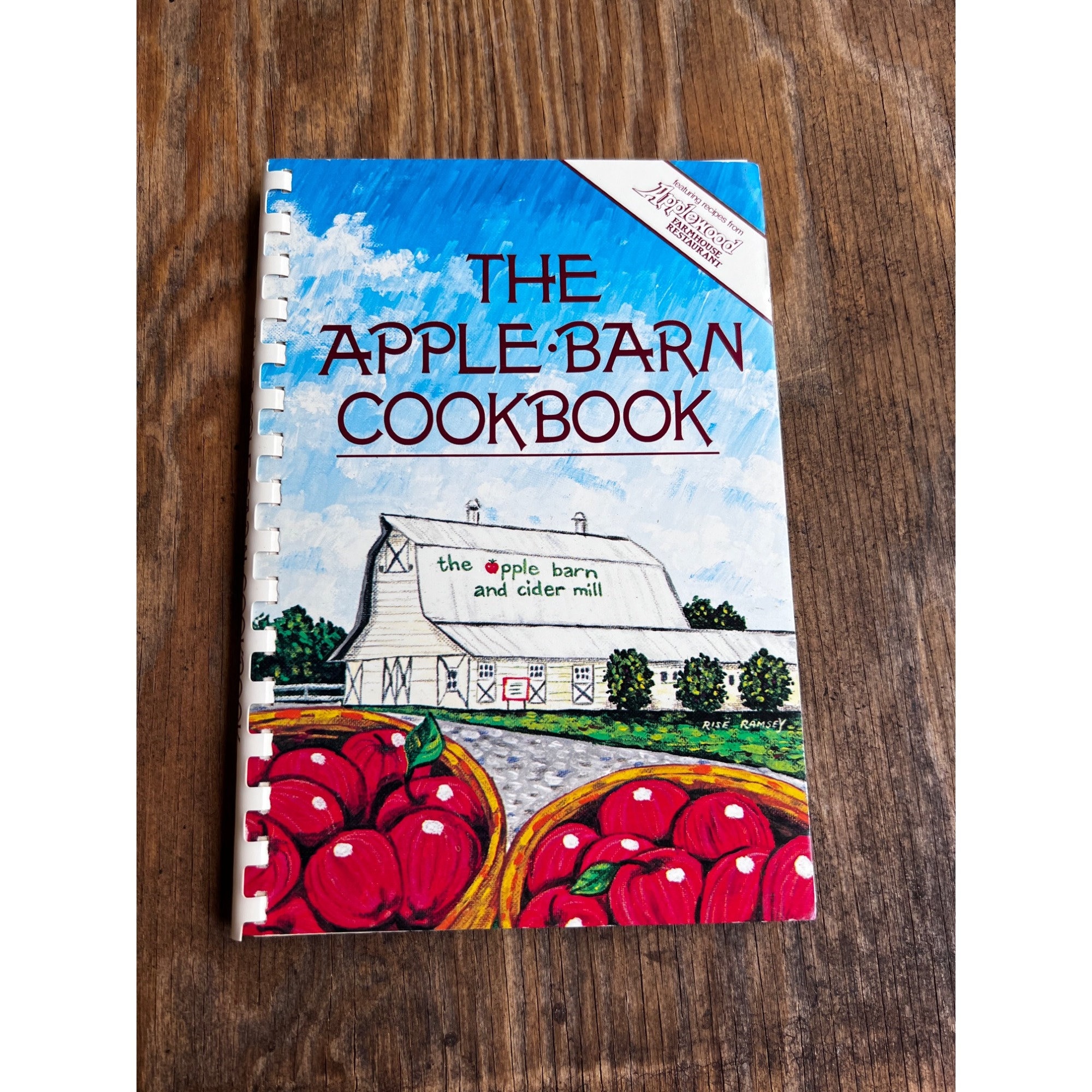 1983 SEVIERVILLE Tennessee Spiral Cookbook the Apple Barn Cider Mill ...