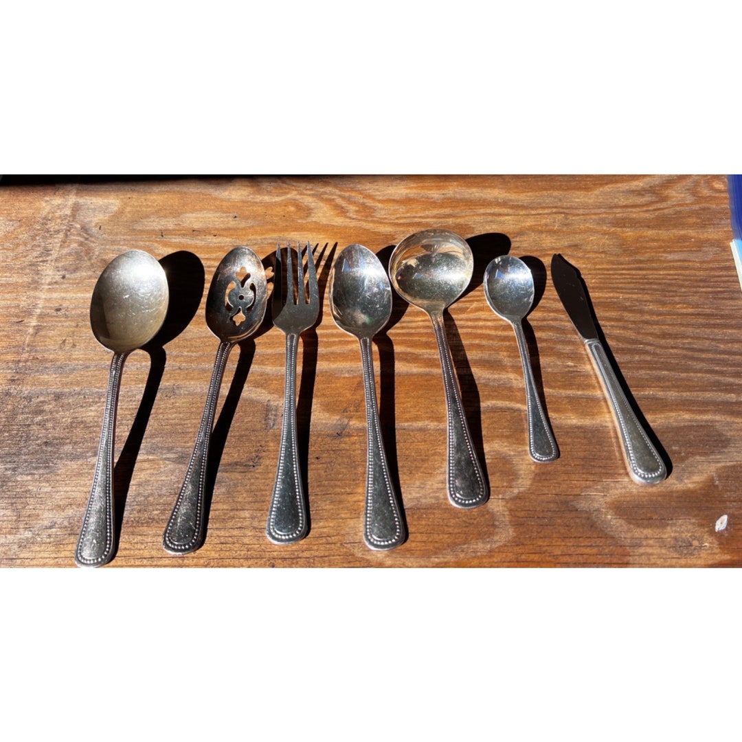 Oneida Community Patrician Vintage 1980 7 Piece Serving Set - Etsy