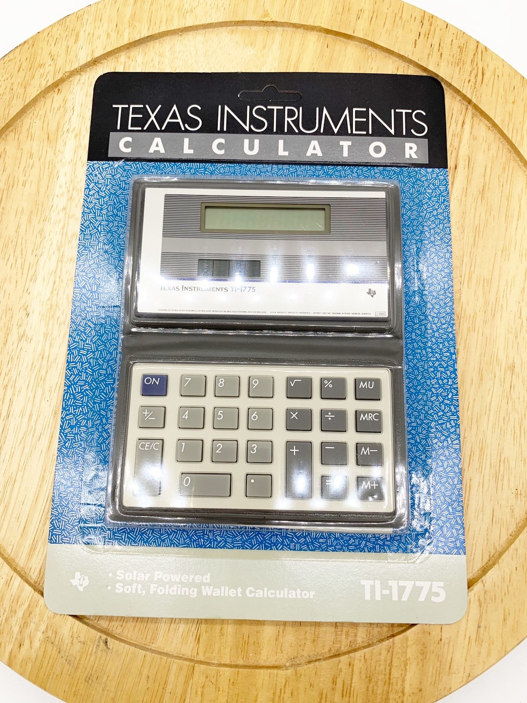 Texas Instruments Vintage Solar Calculator New TI-1775 - Etsy