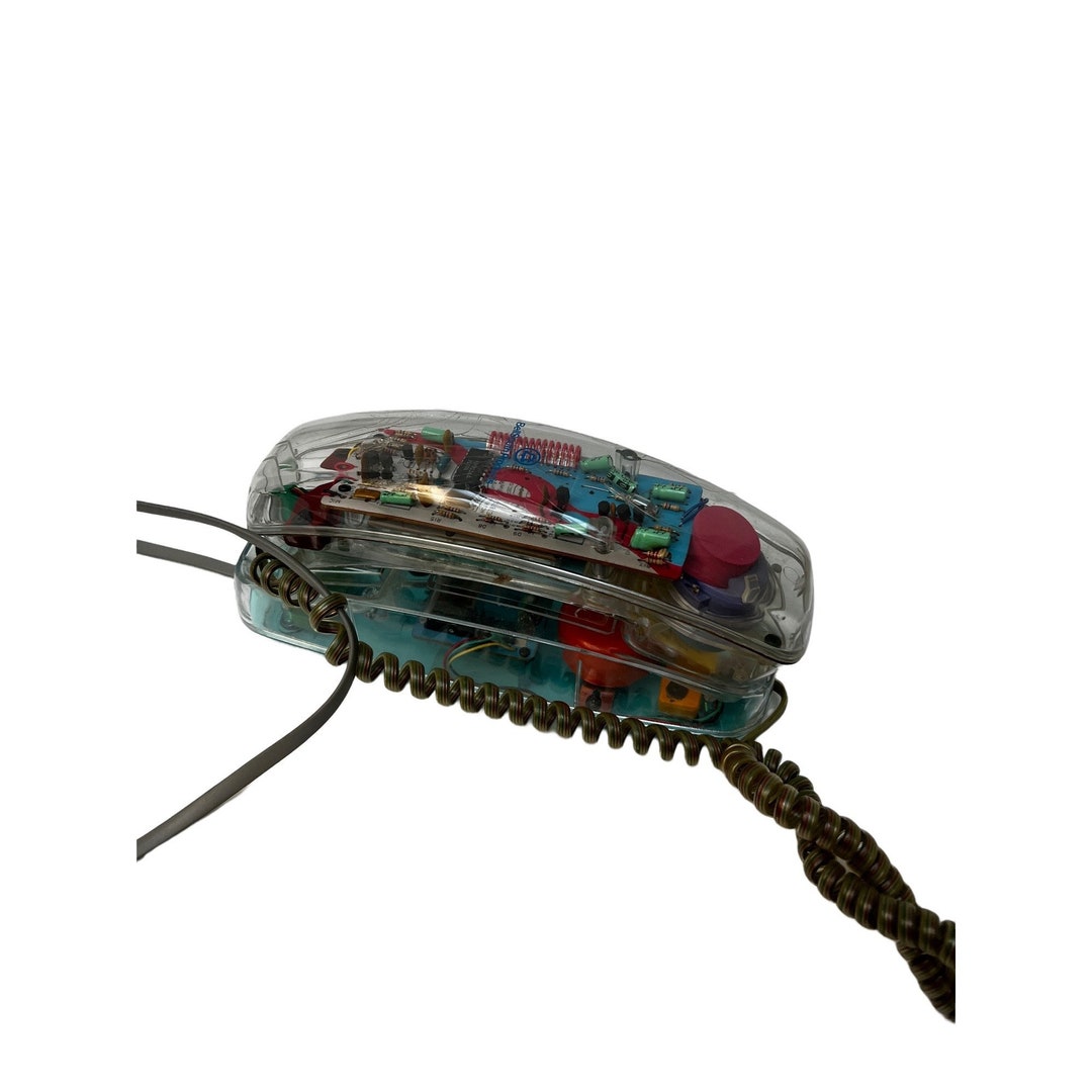 Vintage 90S Clear Transparent Model 6913 PHONE - Etsy