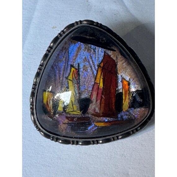 Antique Thomas Mott Morpho Butterfly Wing 1924 Nautic… - Gem