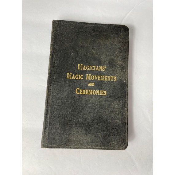 Magicians Magic Movements and Ceremonies Masonic Rites | Etsy