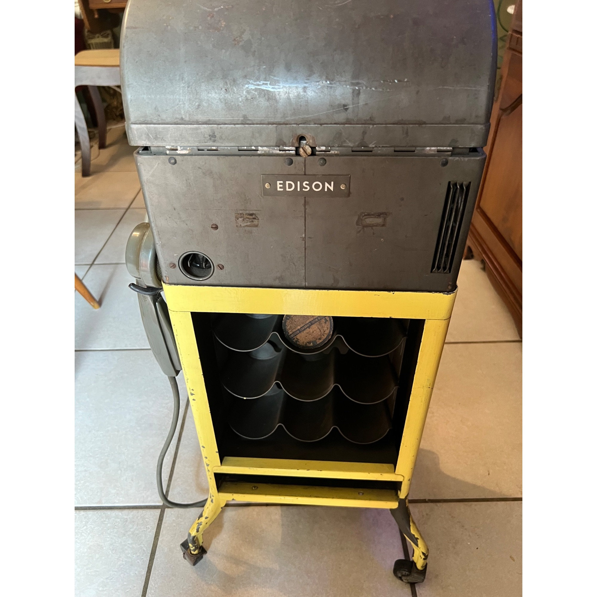 1930's Thomas A. Edison "ediphone" Dictaphone Voice Writer Machine - Etsy