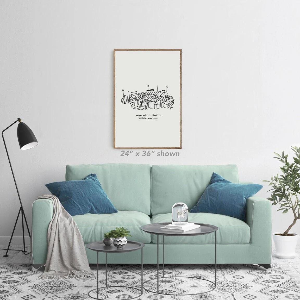 Ralph Wilson Stadium Buffalo Bills Fan, Ralph Wilson Stadium Art ...