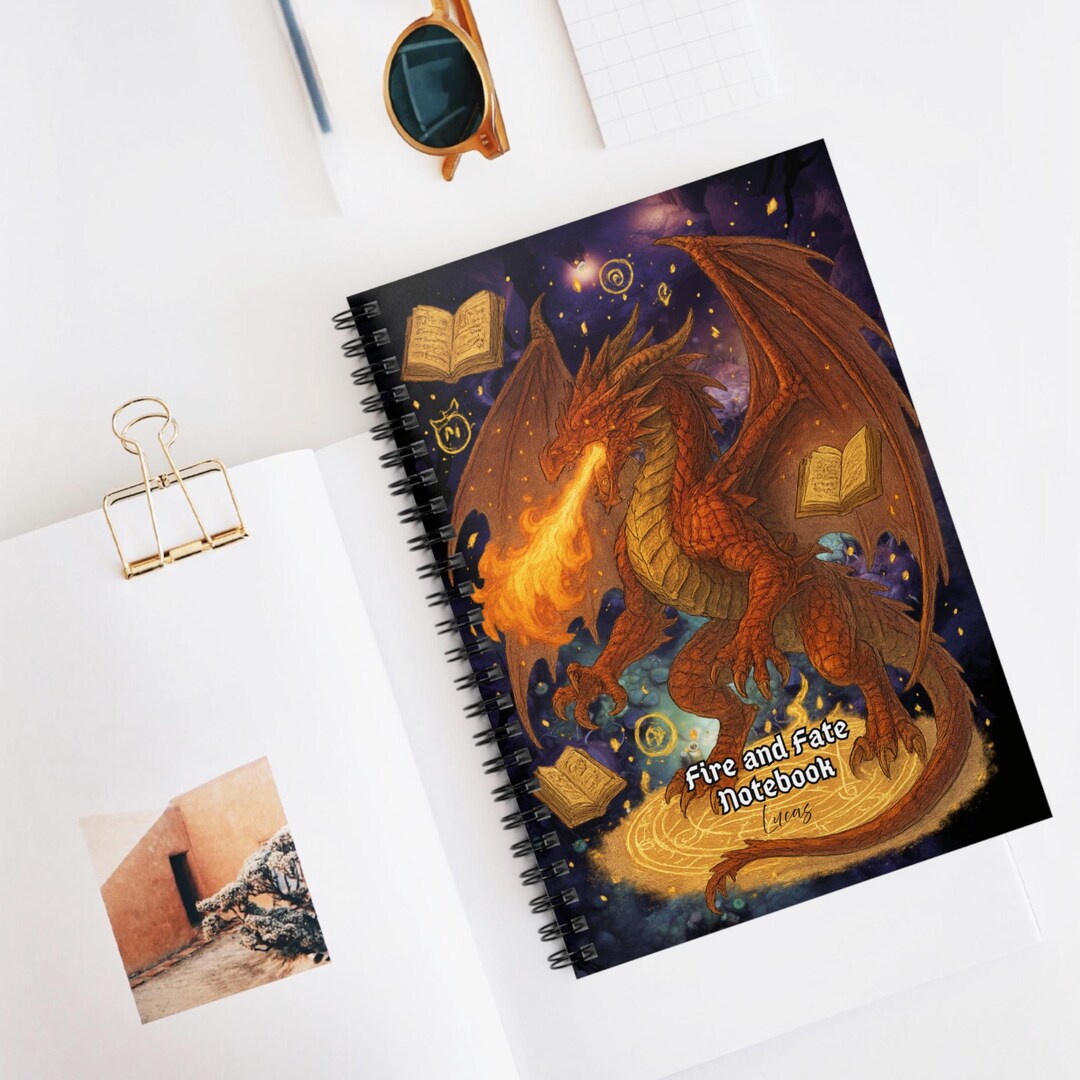 Personalized DND Adventure Notebook | RPG Character Journal for Dungeon ...