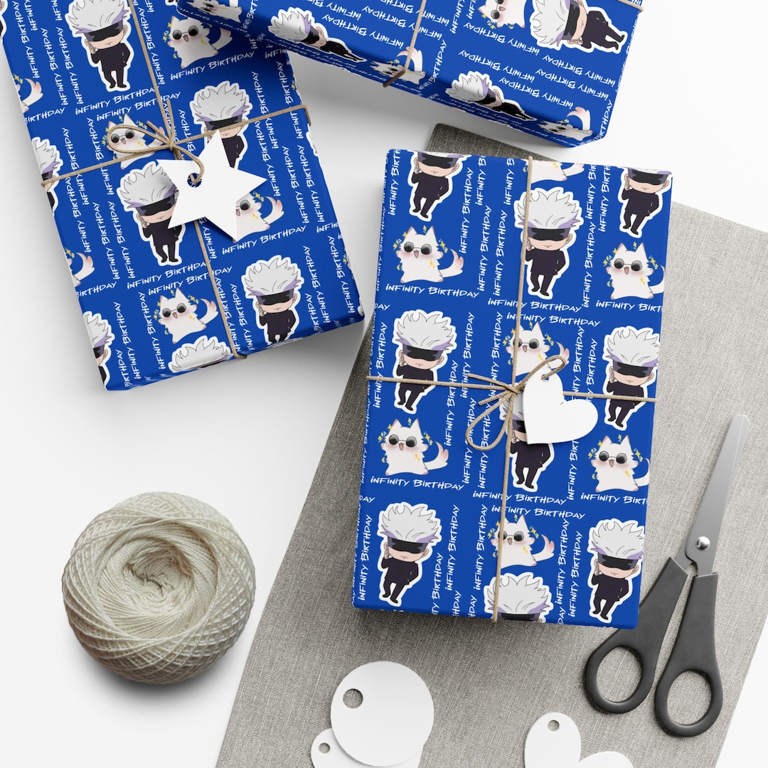 Anime Wrapping Paper, Anime Wrapping Paper, Jjk Wrapping Paper Roll ...