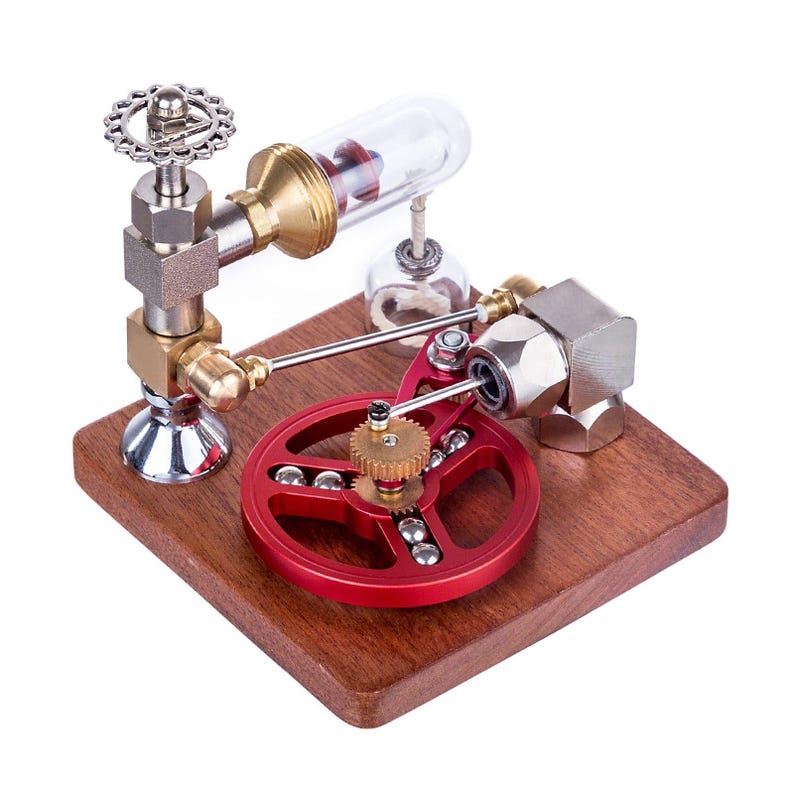 Stirling Engine Piston Running Model Display W/ Speed Controller - Etsy