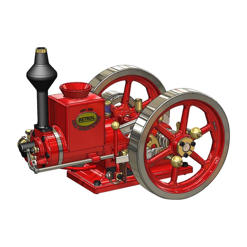 Hit and Miss Engine DIY Kit 7cc 4-stroke Combustion Engine Do It ...