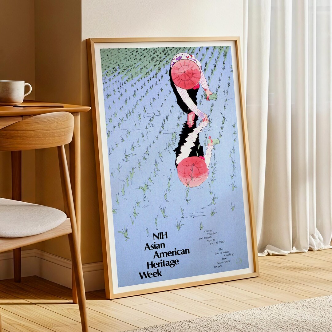 Asian American Heritage Week Poster – 1980 NIH Cultural Heritage Print ...
