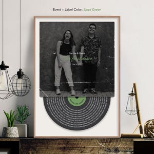 Custom Lyrics Print, Album Cover Print, Our First Dance, Anniversary ...