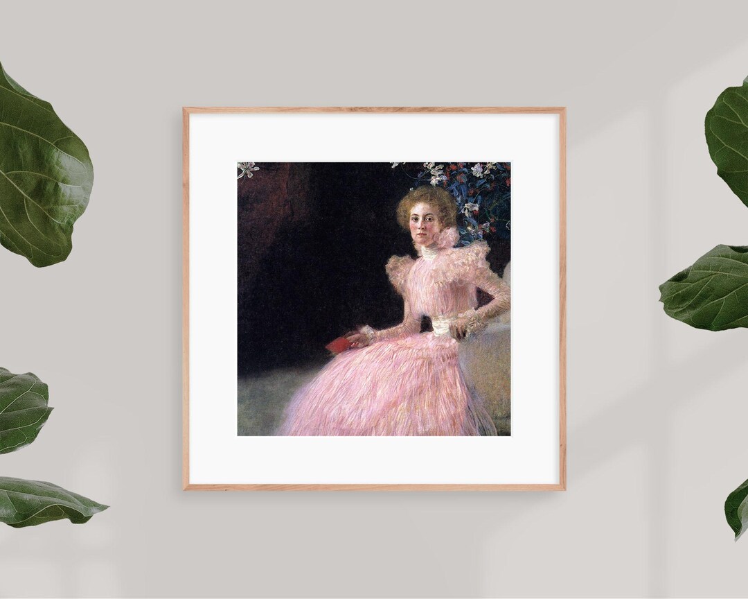 Portrait of Sonja Knips - Gustav Klimt Print, Famous Painting Print ...
