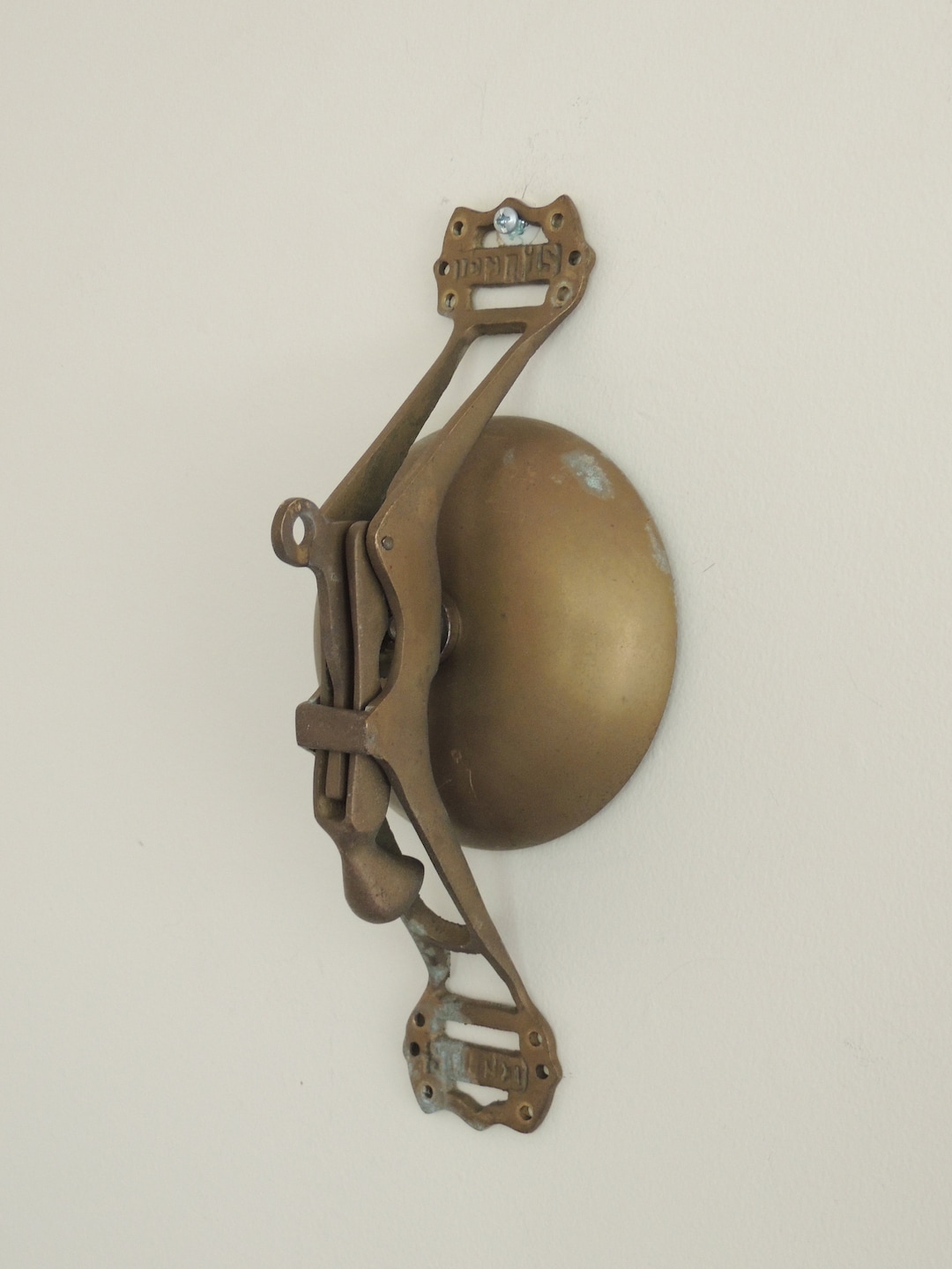 Antique Brass Trolley/tram Bell St. Louis Cable Car Co. ST.LCCO. Wall ...