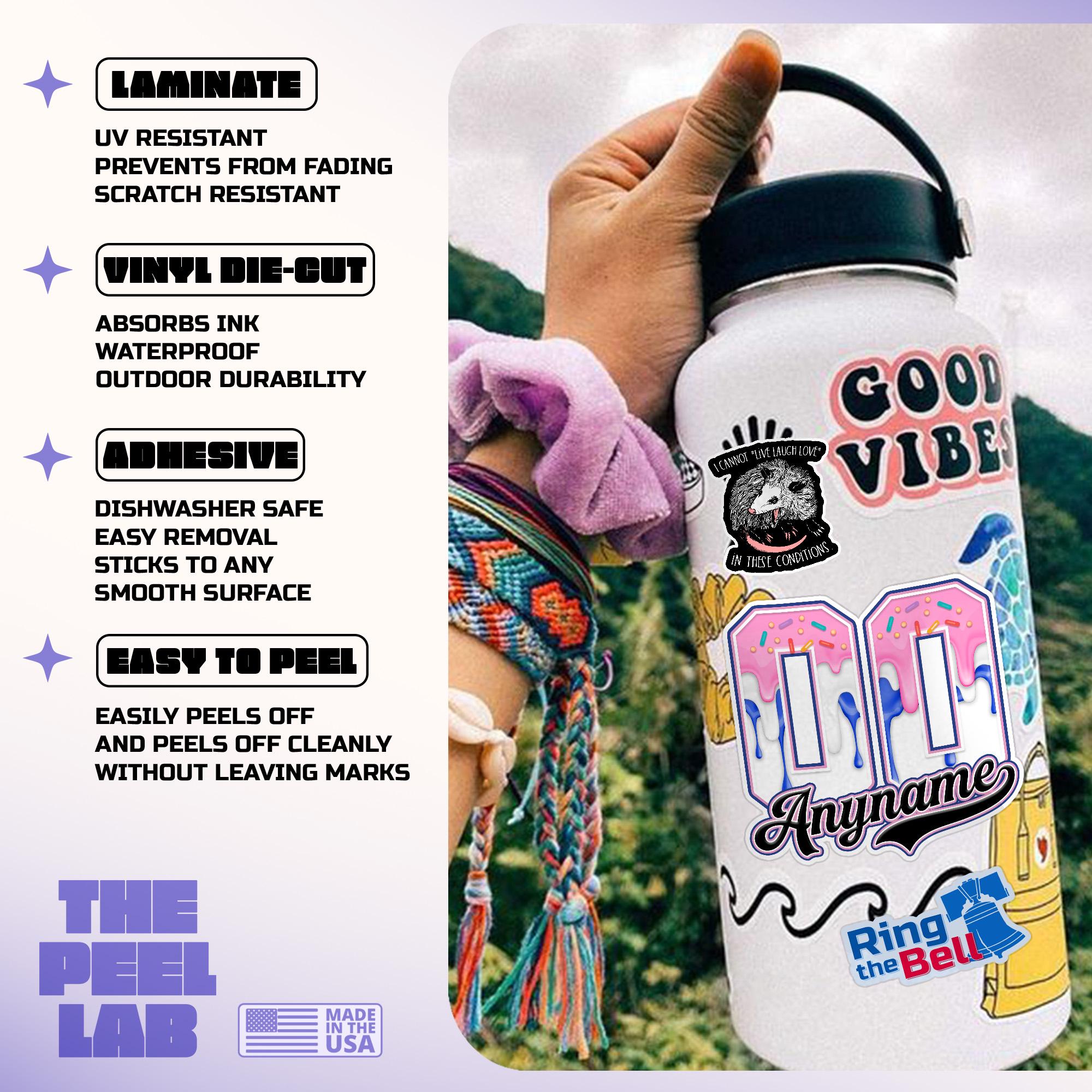 Custom Baseball Drip Sticker, Personalized Baseball Mom Ice Cream Drip ...