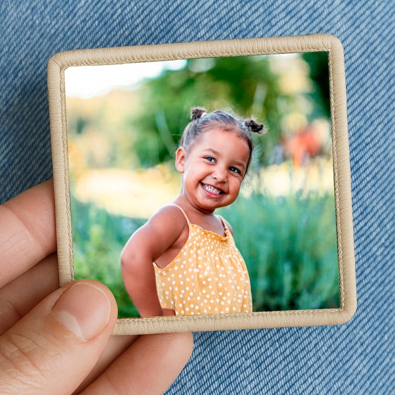 Custom Printed Photo Patch – Personalized Logo or Picture Patch With ...
