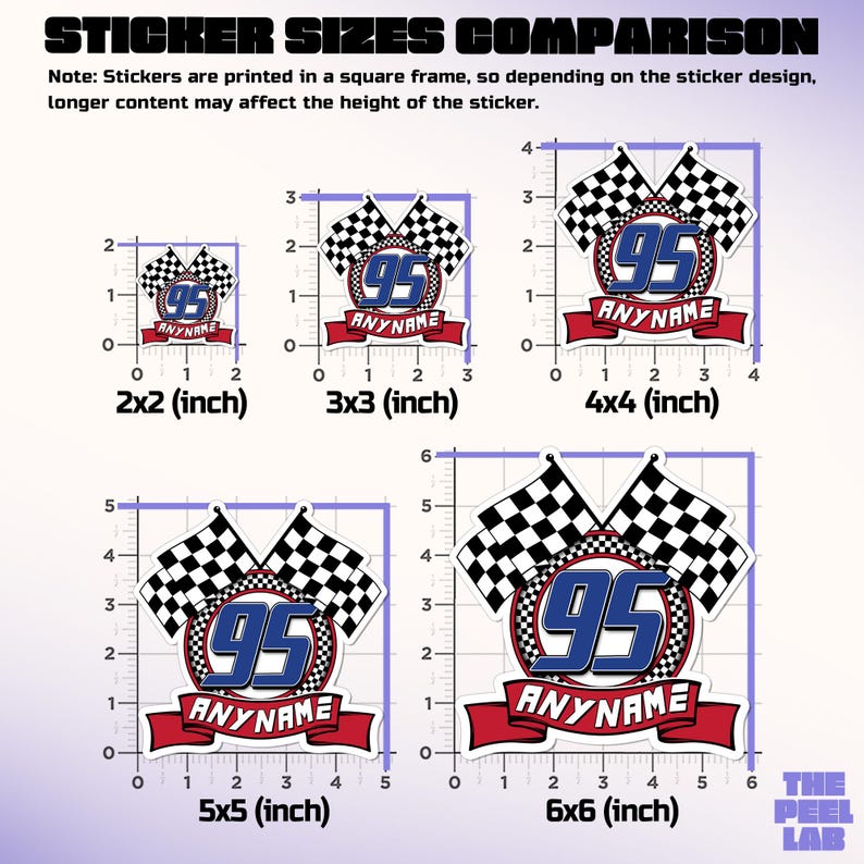 Custom Racing Sticker, Personalized Car Racing Checkered Flags Letters ...