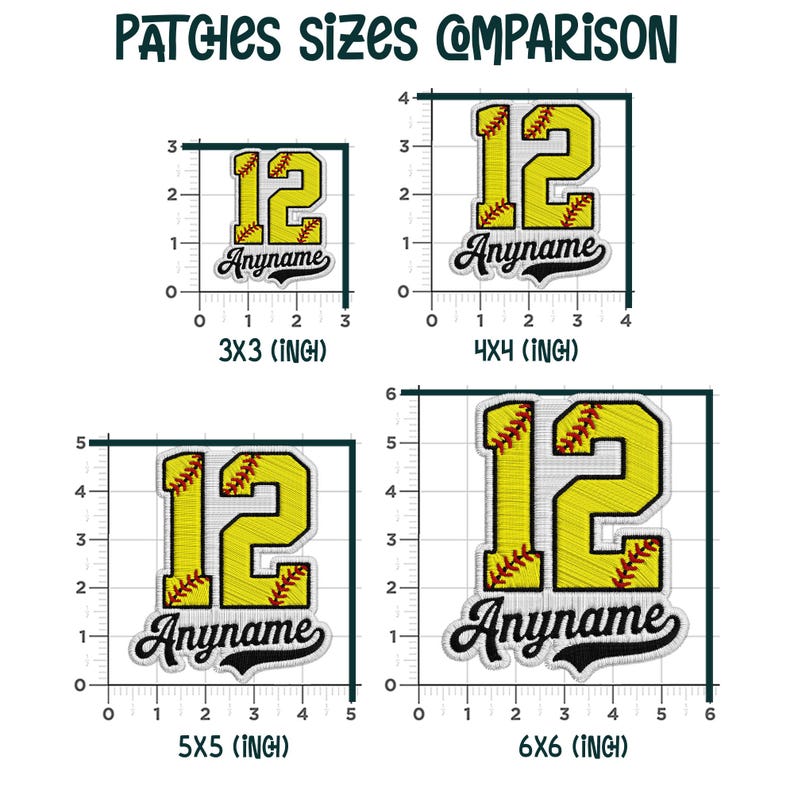 Custom Softball Mom Sports Patch, Personalized Softball Team Name and ...