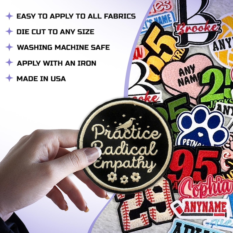 Radical Empathy Patch, Leftist Human Rights Empathy Feminist Resistance ...