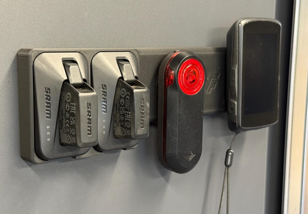 Garmin Edge, Varia, Sram Battery Charger Wall Mount - Etsy